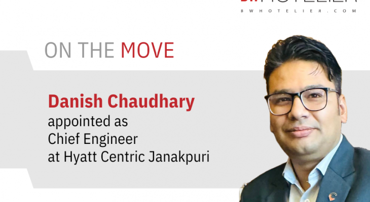 Hyatt Centric Janakpuri appoints Danish Chaudhary as Chief Engineer - BW Hotelier
